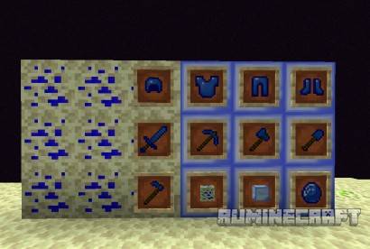 Мод 25 New End Ores для Minecraft PE (Bedrock) 1.17 / 1.16